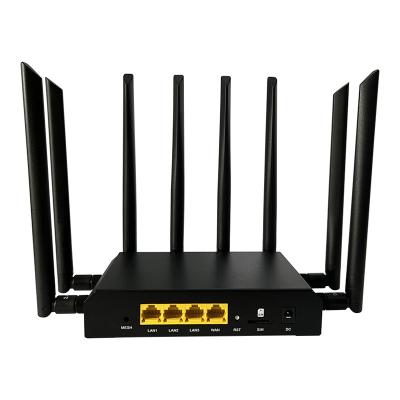 China AX3000 5G Wifi 6 Dual Band Wireless Router 8 x 5dBi Antennas Metal Case for sale