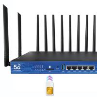 China 3600Mbps s IPQ8072A Chipset 4G 5G  Wifi 6 Gigabit Ports Dual Band 802.11AX Wireless Router for sale