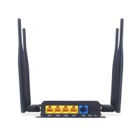 China 1200Mbps CAT6 OpenWrt Lte Wifi Router Removable 5dBi Antennas for sale