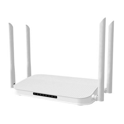 China Long Distance AP Wifi Gigabit Router External Antennas 1200mbps Reset Button for sale