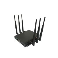 China Dual 4g  6 Antenna Wifi Router / Lan Rj45 Port Industrial Cellular Router for sale