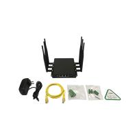 China Dual 4g  6 Antenna Wifi Router / Lan Rj45 Port Industrial Cellular Router for sale