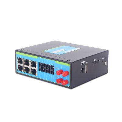 China Metal Enclosure LTE WiFi Router 4g Lte Wireless Mediatec Chipset With Serial Ports for sale
