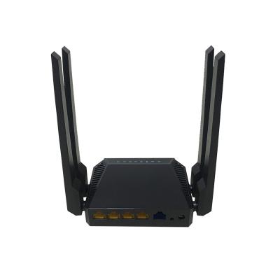 China 300Mbps Indoor Wifi Router , 2.4G Black Color Wireless Internet Router for sale