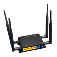 China Black 300Mbps LTE Wifi Router MT7620A Main Chipset Support 3G / 4G for sale