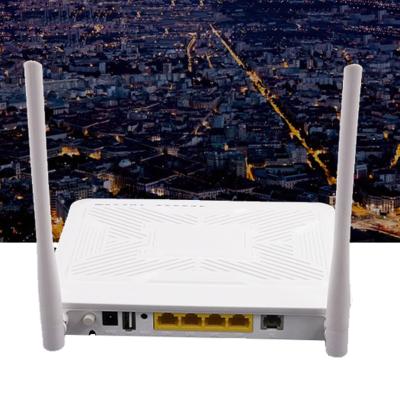 China Wireless GPON Onu For Fiber  ITU-T G.984 1GE+3FE+1POTS+1 RJ11 + 1USB+WIFI for sale