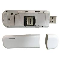 China Lightweight 4G USB Dongle / 4g Usb Wifi Modem With SIM Card Slot White for sale