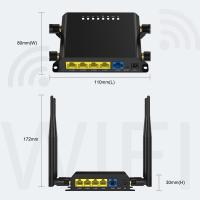 China Zbt OpenWRT Wifi Hotspot Router Modem RJ45 Ethernet Port 12V 1A Power Supply for sale
