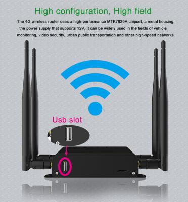 China Stable 3G 4G Wifi Router PCI-E Interface 4*10/100Mbps 4G Sim Card With Watchdog for sale