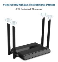 China 5dBi Antennas 300Mbps 3 LAN Openwrt 3G 4G Wifi Router for sale