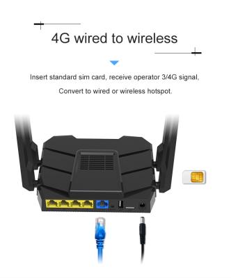 China Dual Band Hotspot 4g Lte Wireless Router / Sim Card Wifi Router IPQ4019 Chipset for sale