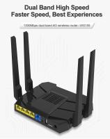 China IPQ4019 Chipset 4G LTE WIFI Router 11AC Gigabit Dual Band 1200Mbps Plastic Case for sale