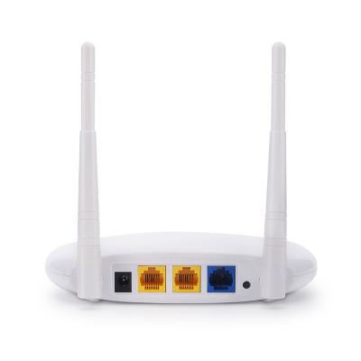 China 2 Lan Ports 300Mbps 64MB Openwrt Wifi Router 2* 3dBi Antennas 8MB FLASH for sale