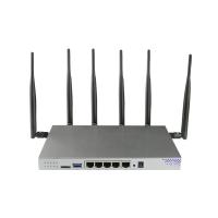 China 6 Antennas LTE Wifi Router 1200Mbps Gigabit Dual Band 4G USB 3.0 DC 12V 2.5A for sale