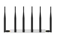 China 6 Antennas LTE Wifi Router 1200Mbps Gigabit Dual Band 4G USB 3.0 DC 12V 2.5A for sale
