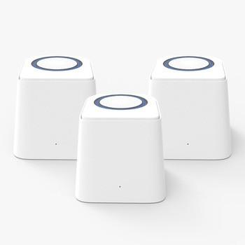 China 10/100M Ethernet Port 2.4G 5.8G 1200Mbps Mesh Wifi Router for sale