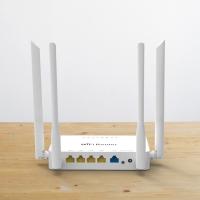 China 300Mpbs 2.4 G Wifi Router Openwrt Firmware White Color 802.11N 5dBi MT7620N Chipset for sale