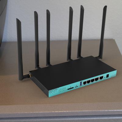 China Dual Band Gigabit Openwrt EM12-G CAT12 5G Wireless Router 20W for sale
