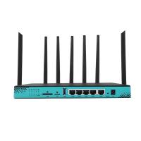 China 4G LTE 5G Wireless Wifi Router Gigabit Dualband Hotspot 802 .11AC Black Metal Case for sale