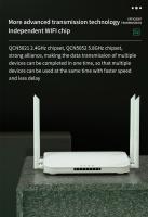 China DDR3 256M QCN5052 Wifi6 Usb Router 2.4ghz 5.8ghz 11ax For Smart Home for sale