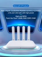 China OpenWRT System 1800Mbps Mesh Wifi 6 Router 802.11AX Wifi 128MB Flash 10 / 100 / 1000Mbps for sale