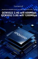China 802.11AX 4G 5G SIM Wireless Router IPQ6000 CPU 1800Mbps 2.4GHz 5.8GHz Dual Band Mesh Wifi6 for sale