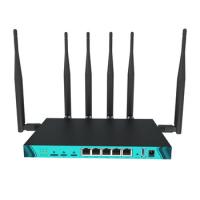 China MTK7621A Chipset 4G LTE WIFI ROUTER 10/100/1000Mbps 2.4G 5G Frequency WPA-PSK for sale