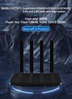 China 802.11ax 1800Mbps Wifi 6 Wireless Router IPQ6000 Chipset 4 Antennas for sale