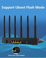 China AX1800 Gigabit Mesh Dual Band LTE Router IPQ6000 5G Sim Card Wireless for sale
