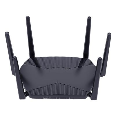 China Quad Core 128MB Flash 5G Wireless Dual Band Wifi 6 Router 1800Mbps Mesh Wifi Router for sale