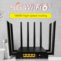 China Indoor 4G 5G CPE WiFi Router Unlock Dual Band 1800mbps IPQ6000 Chipset for sale