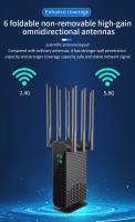 China Long Range Wifi6 Mesh Router Gigabit Ethernet 2.4ghz 5.8ghz Dual Wifi 1800mbps for sale