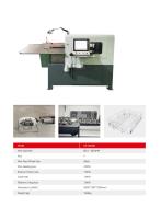 China hanger forming machine, iron wire steel wire 2d equipment, 3.0mm-8.0mm 2D wire bending machine for sale