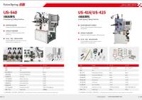 China UnionSpring Machinery US-540 CNC compression springs coiling machine for sale
