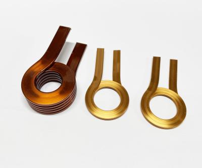 China CNC Flat Copper Coil Winding Machine, High Current Inductance Bending Machine, Flat Inductance Coil Forming Machine for sale