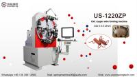 China spiral spring making machine, Double torsion spring forming machine rolling machine manufacturer, wire rotary spring machine for sale