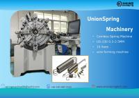 China 10 Axes CNC wire spring making machines manufacturing machine 0.3 2.5mm for sale