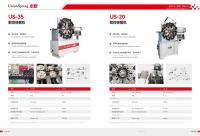 China US-35 cnc spring forming machinery for wire diameter 1.0-4.0mm forming for sale
