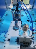 China Photovoltaic Inductor Big Flat Copper Wire Automatic Spring Bobbinless Coil Winding Machine for sale