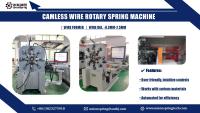China Wire Diameter 0.3-2.5mm CNC Metal Wire Spring Former with Wire Rotation and Camless for sale