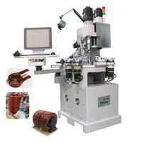 China Photovoltaic Inductor Big Flat Copper Wire Automatic Spring Bobbinless Coil Winding Machine for sale