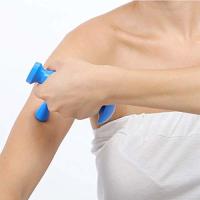 China Manual Thumb Massage Tools Physiotherapy Press Trigger Point Full Body Deep Tissue Massage Relax T-shaped Point Massager for sale