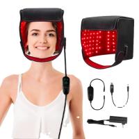 China 150 LEDs 660nm and 830nm Wavelength Infrared Light Whole Body Therapy Hair Growth Laser Infrared Light Hood for sale
