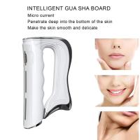 China Facial Beauty Skin Care Massage Home for Face Body Lifting Tightening Board Skin Electric Gua Sha(White) for sale