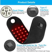 China 48Pcs 660nm & 850nm LED Near Infrared for Home Red Light Therapy Device Near Infrared Light Therapy Belt for sale