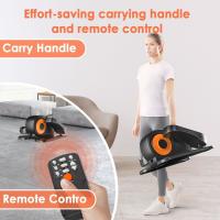 China Under Desk Elliptical Machines for Home Use Seated Elliptical Leg Exerciser Portable Under Desk Bike Pedal Exerciser for Seniors for sale