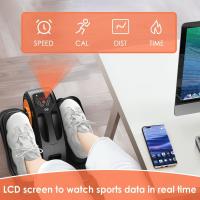 China Under Desk Elliptical Machines for Home Use Seated Elliptical Leg Exerciser Portable Under Desk Bike Pedal Exerciser for Seniors for sale