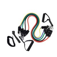 China Rubber Physiotherapy Rehabilitation Equipment Elastic Workout Pull Rope For Training Exercise for sale