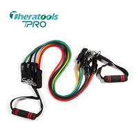 China Rubber Physiotherapy Rehabilitation Equipment Elastic Workout Pull Rope For Training Exercise for sale