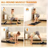 China Speed Skating Slide Board Exercise Mat For Plank Workout for sale